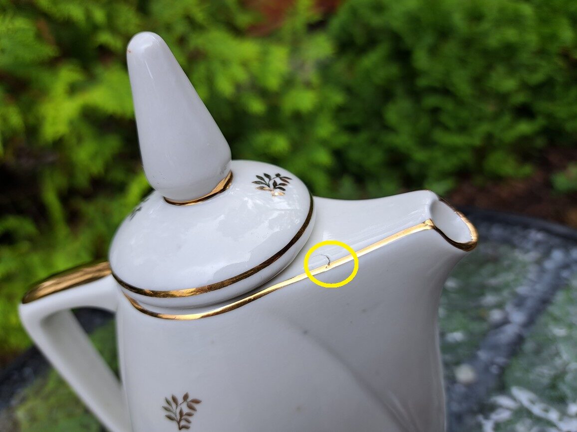 Kafijas kanna mazā ar vāciņu, kafijas servīze "Daina", RPF (Daina 25 ...